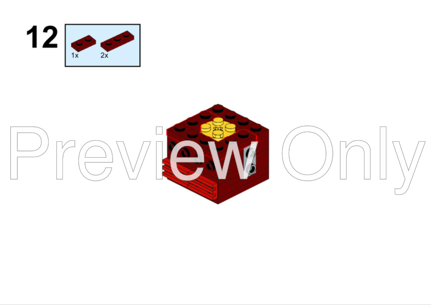 LEGO MOC Red Death Bat man Brickheadz by pixelatedmonke | Rebrickable ...