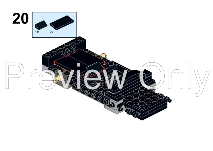 LEGO MOC Nissan Silvia S13 240sx by N_LegoGarage | Rebrickable - Build ...