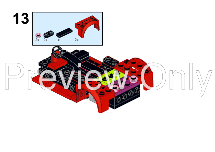 LEGO MOC Edwin's Acura Integra from The Fast and The Furious - 8 Stud ...