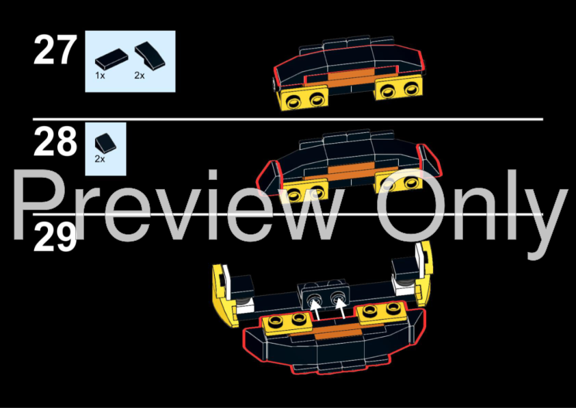 LEGO MOC 76924 McLaren P1 (Moving rear wing!) by YourFavouriteMocs ...