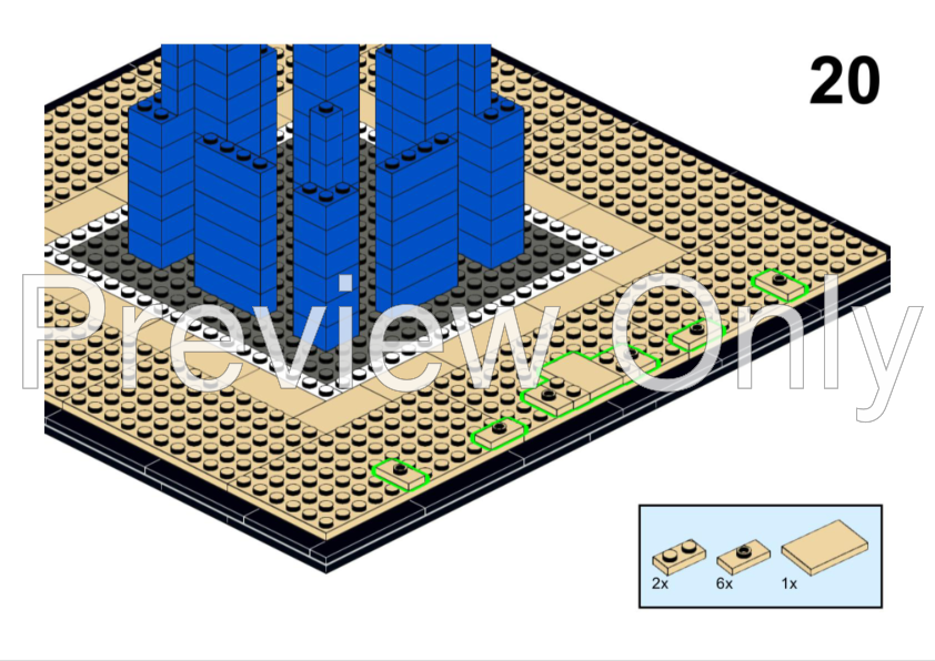 LEGO MOC Light House of Alexandria by Jedi Plb | Rebrickable - Build ...