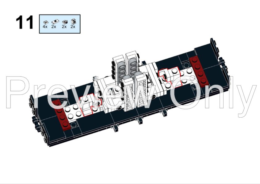 Lego Moc Kpev 4th Class Passenger Coach 8w By Copernicus508