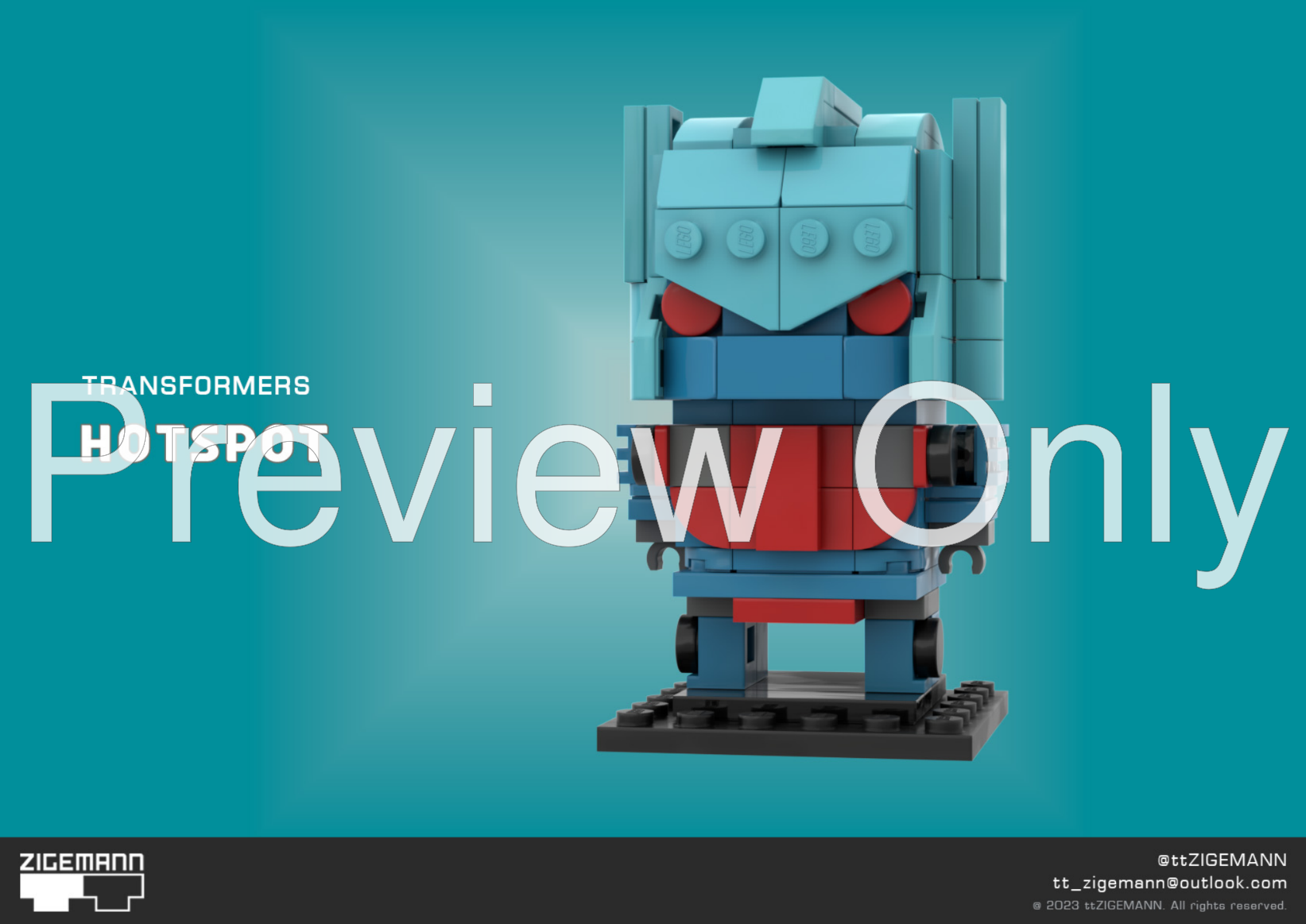 LEGO MOC Hotspot Protectobots by ttZIGEMANN | Rebrickable - Build with LEGO