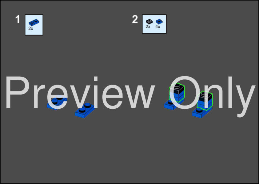 LEGO MOC Senate Commando Brickheadz by Ant0noo | Rebrickable - Build ...