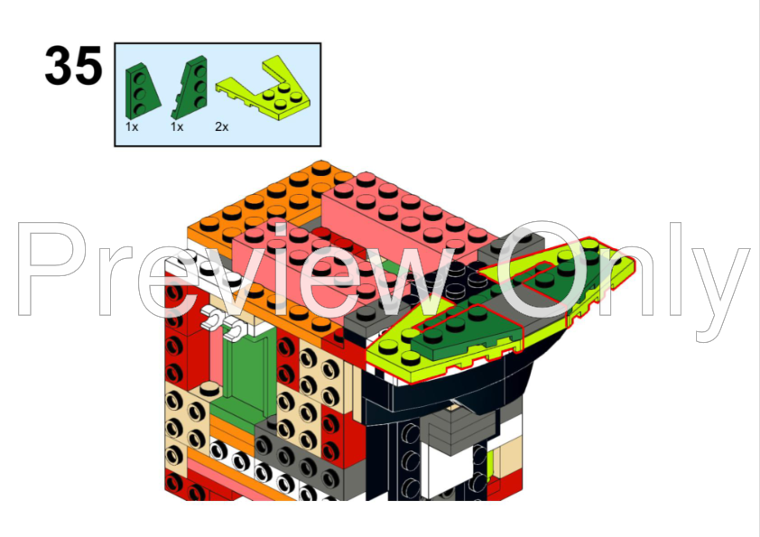 LEGO MOC Captain Lock P1 Helmet by OrchardBuilds | Rebrickable - Build ...