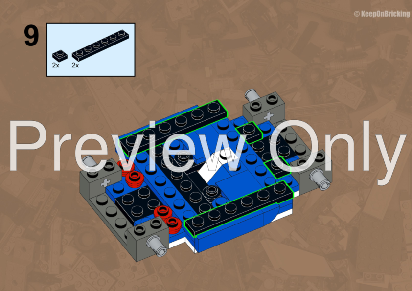 LEGO MOC 76922 Race Truck by Keep On Bricking | Rebrickable - Build ...