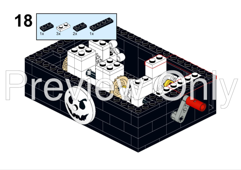 LEGO MOC Halloween Skeleton Band Building Sets by jokerliving ...
