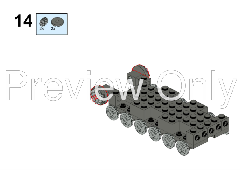 LEGO MOC LEGO ww2 M10 Wolverine 1:45 scale (minifig scale) by Romainww2 ...