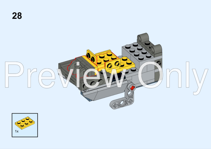 Lego Moc B Wing By Baufmanbricks Rebrickable Build With Lego