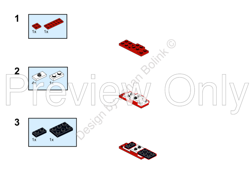 LEGO MOC Tractor Puller and the Sledge by JBolink | Rebrickable - Build ...
