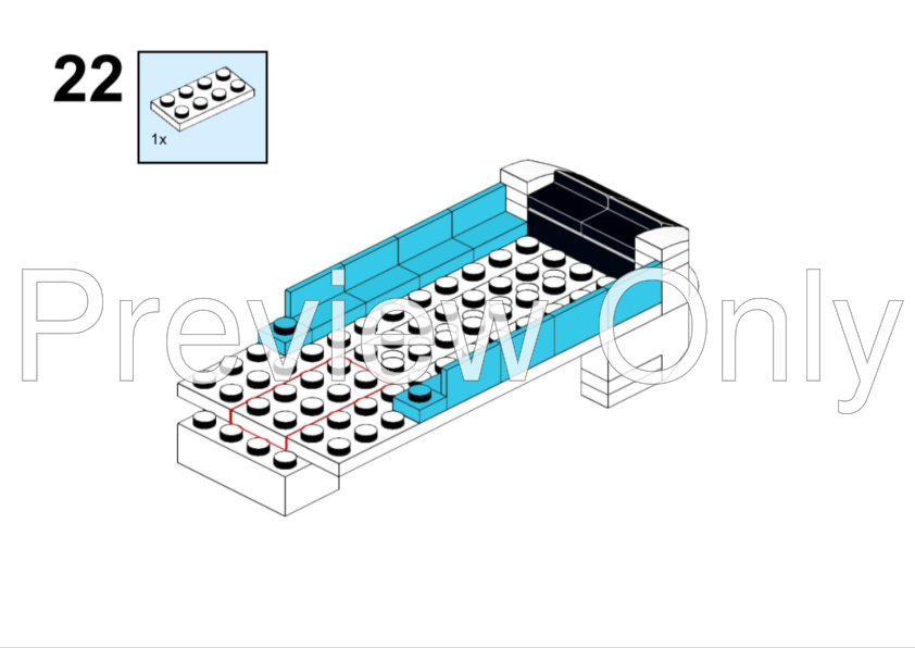 LEGO MOC Arriva train (Modulair) by Toothpick-NL | Rebrickable - Build ...