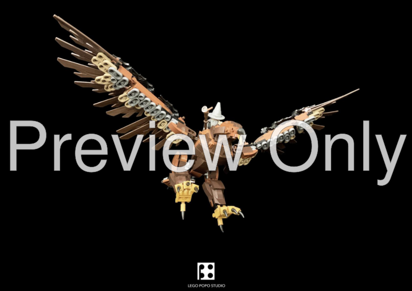 LEGO MOC Eagle of Middle Earth by lego_popo | Rebrickable - Build with LEGO