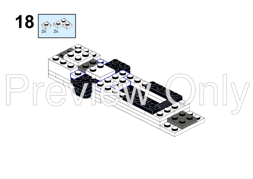 Lego Moc Clone Z 95 Headhunter Downscaled By Pixelated Brick
