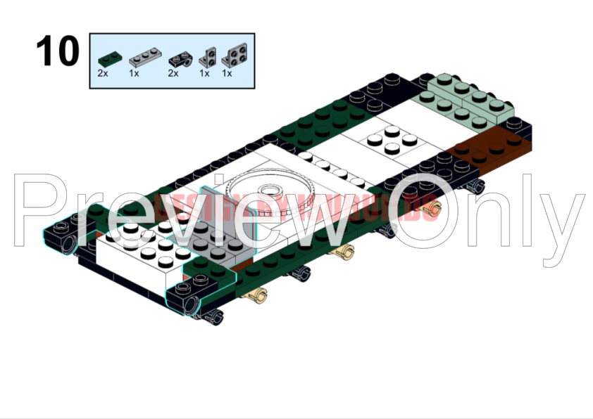 LEGO MOC-194478 Leopard 2PL by Isubuilds | Rebrickable - Build with LEGO