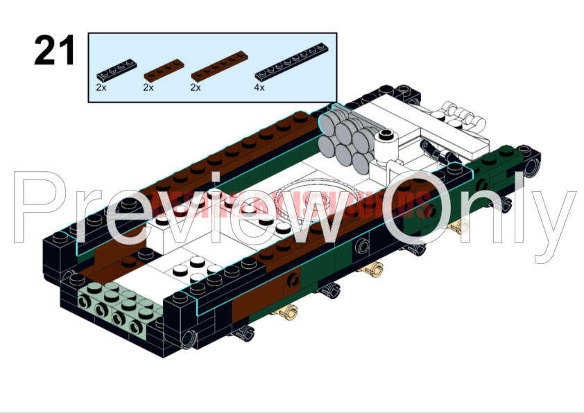 LEGO MOC Leopard 2PL by Isubuilds | Rebrickable - Build with LEGO