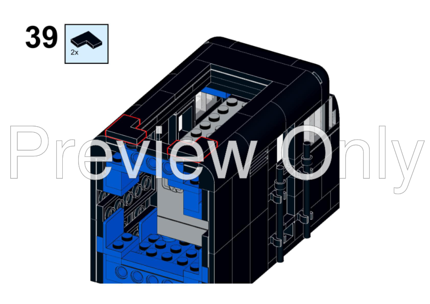 LEGO MOC PRR GG-1 Pennsylvania Railroad class GG1 by Bedwell Designs ...