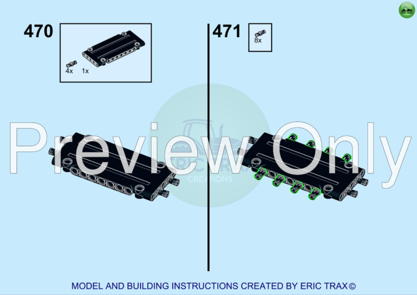 LEGO MOC 42177 Hummer H1 by erictrax | Rebrickable - Build with LEGO