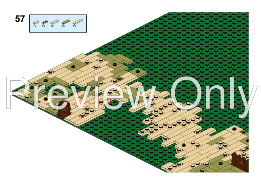 LEGO MOC Medieval outpost by Dor0thy6 | Rebrickable - Build with LEGO