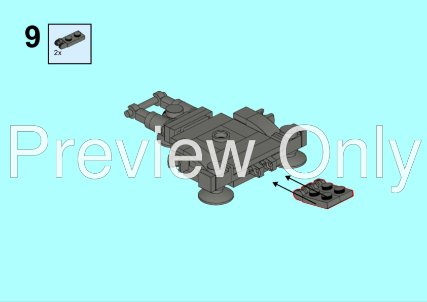 LEGO MOC Soviet ZU-23-2 MOC by Milosch | Rebrickable - Build with LEGO