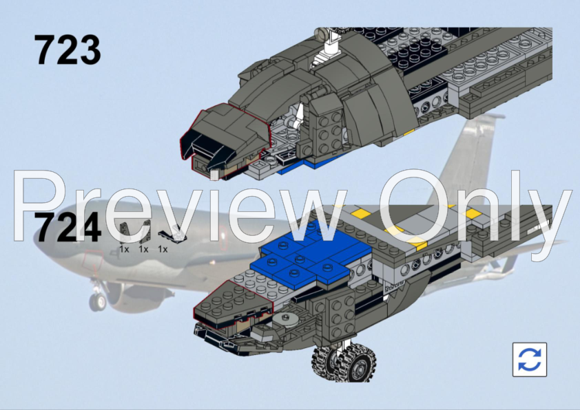 LEGO MOC Boeing KC-135 Stratotanker by Pathaquinous | Rebrickable ...
