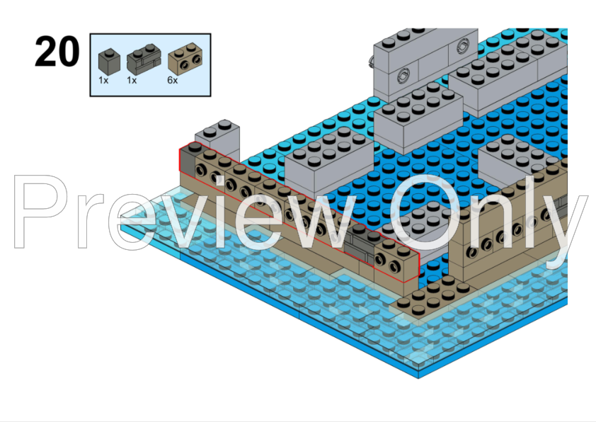 LEGO MOC Medieval Prison by LegoBricking | Rebrickable - Build with LEGO