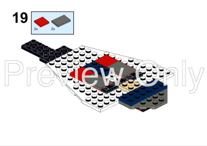 LEGO MOC Alpha-3 Nimbus V-Wing Starfighter - Alternate Build of 75388 ...