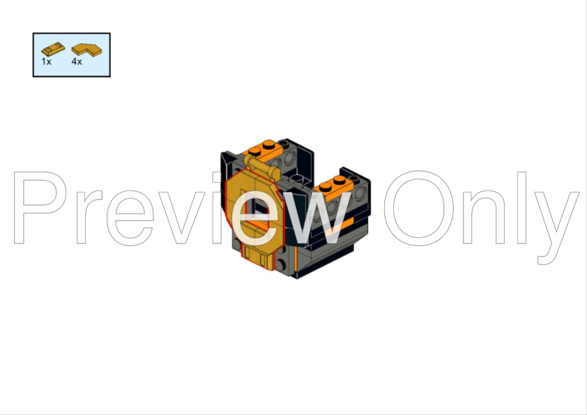 LEGO MOC Cole's Titan Mech Torso Upgrade by bentobrick | Rebrickable ...