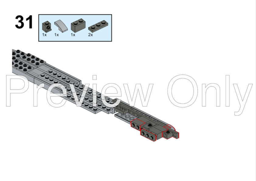 LEGO MOC USS fletcher(DD-445) 1/300 scale by Brick_naval | Rebrickable ...