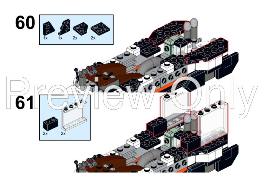 LEGO MOC 6x6 Rover (Modified version of set 60431) by Moc_Lobster ...