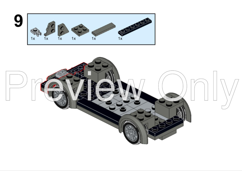 LEGO MOC-195061 BMW X7 by Pitzolino | Rebrickable - Build with LEGO