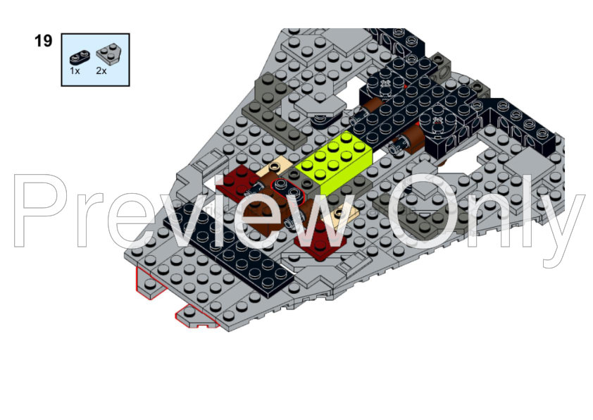 LEGO MOC 75375 Falcon Rebuild 4 Pack #2 by CreationCaravan (Brad Barber ...
