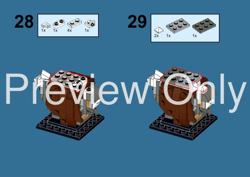 LEGO MOC Risk of Rain 2- False Son Brickheadz by Penguins and plastic ...