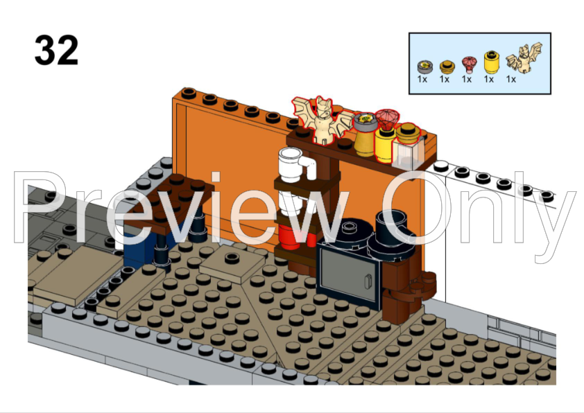 LEGO MOC 12 Grimmauld Grove by Crimson Coronet | Rebrickable - Build ...