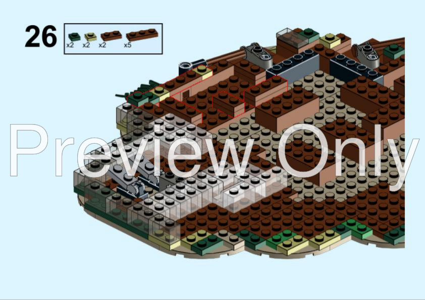 Lego Moc Dagobah Playset By Iscreamclone Rebrickable Build With Lego