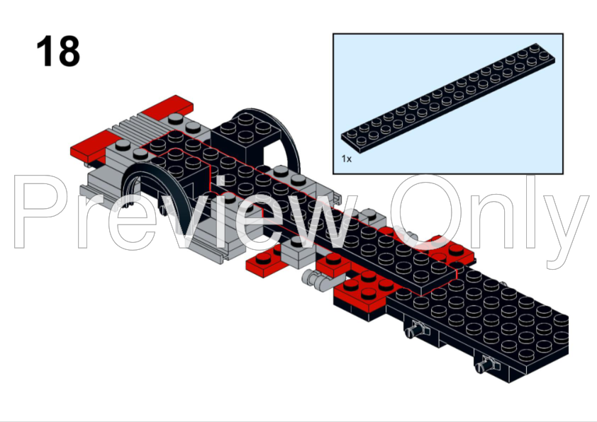 LEGO MOC American Tower Ladder by First Due Bricks | Rebrickable ...