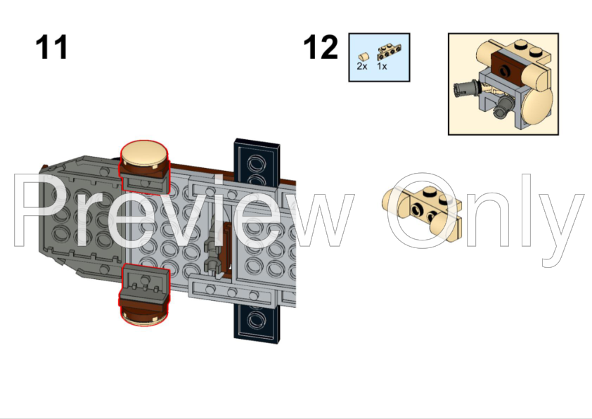 LEGO MOC Droid Dropship by Blue Bricks | Rebrickable - Build with LEGO