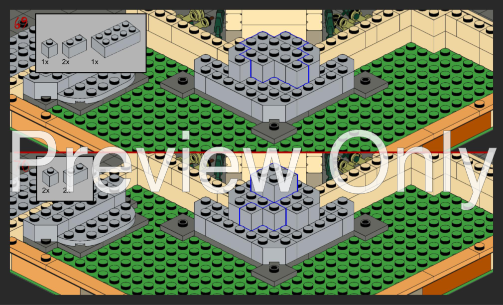 LEGO MOC Modular Haunted Mansion by benbuildslego | Rebrickable - Build with LEGO