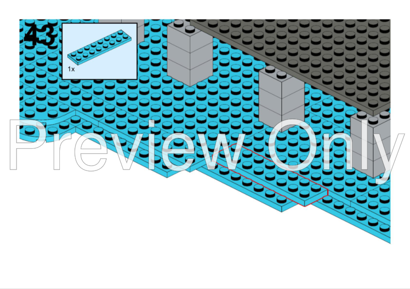 LEGO MOC Prison Isle by Mikey_Brickalloti | Rebrickable - Build with LEGO