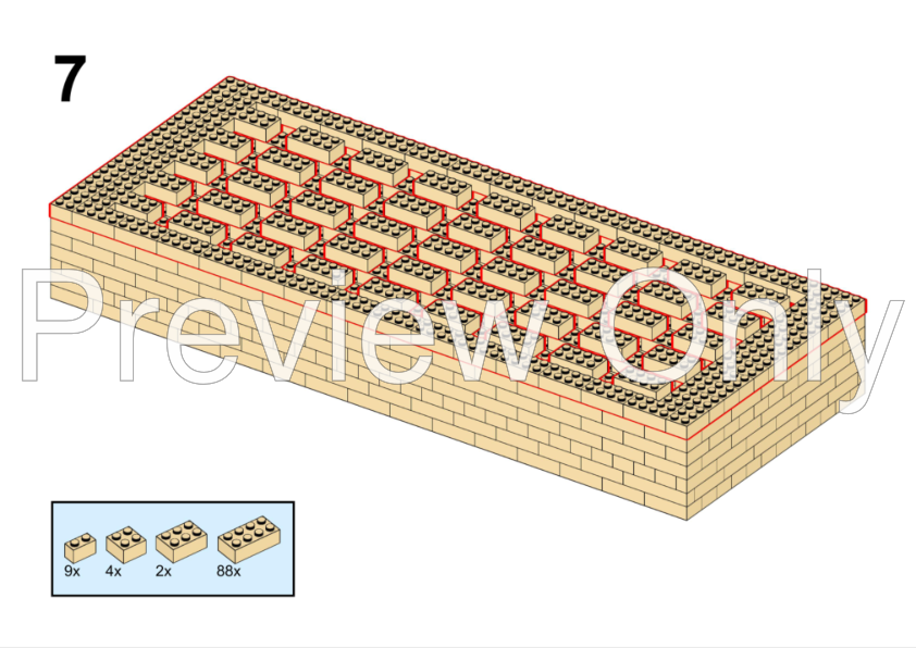 LEGO MOC 1x1 LEGO Plate in scale 60/1 by Adrian Kniewald | Rebrickable ...