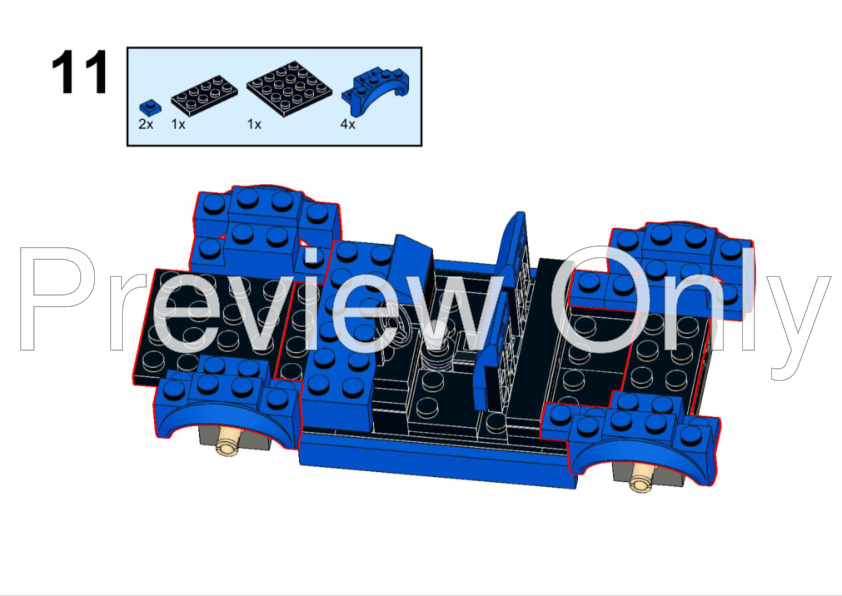 LEGO MOC 2000 Saab 9-3 Viggen by ac-bricks | Rebrickable - Build with LEGO
