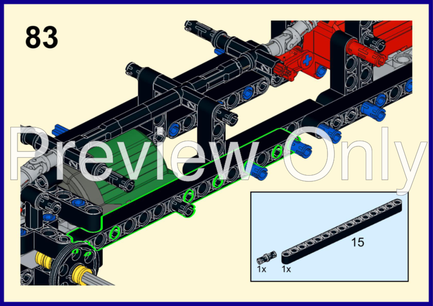 LEGO MOC MAN Tgs 4x2 Truck by world_of_stones95 | Rebrickable - Build ...