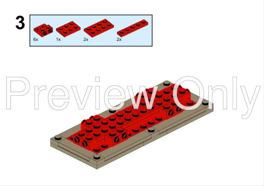 LEGO MOC Large Planters by OrchardBuilds | Rebrickable - Build with LEGO