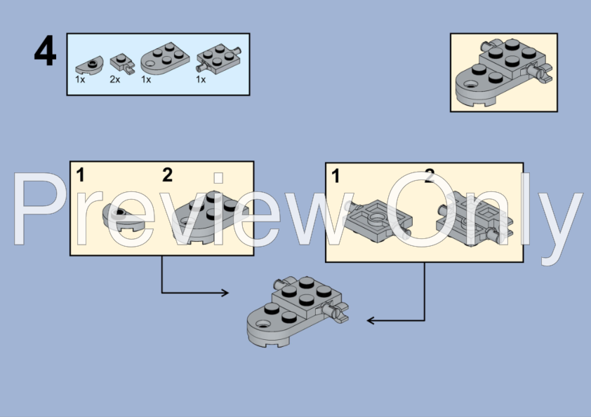 LEGO MOC PiXEL-DAN AT-RT WALKER 2024 - MINIFIG SCALE - 501st, 442nd ...