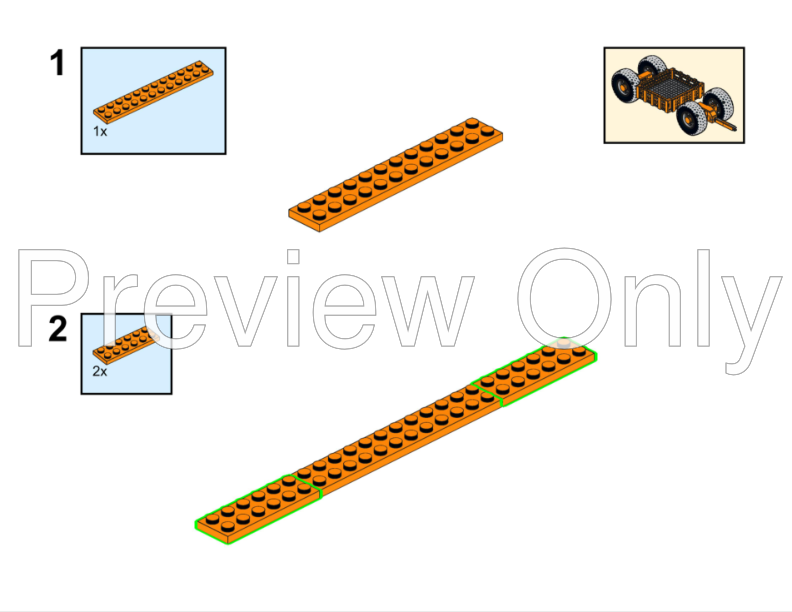 LEGO MOC-196061 LCC-1 Sno-Train - Minifig Scale by Bricksota ...