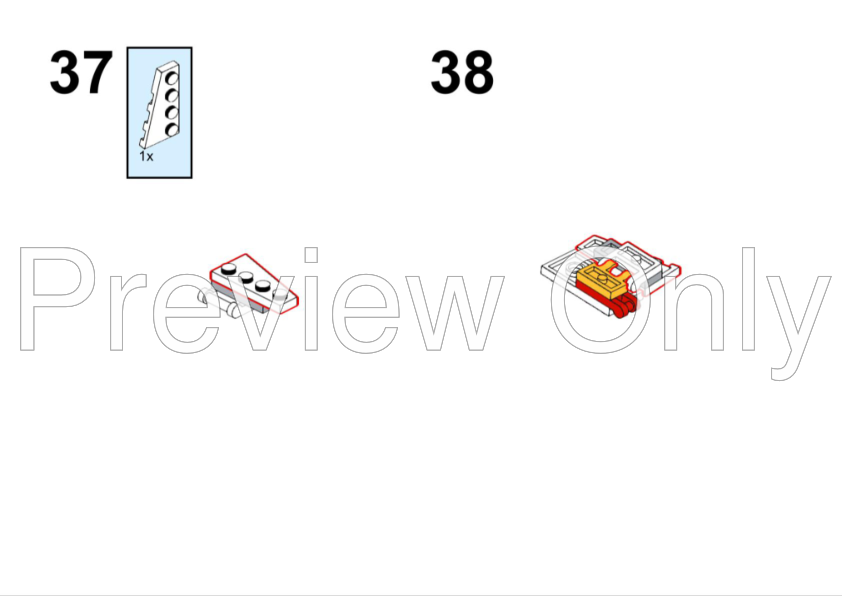 LEGO MOC Micro Ghost by x_luca_x3 | Rebrickable - Build with LEGO