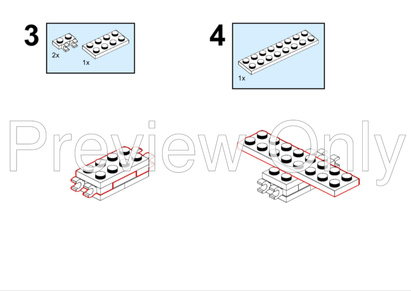 LEGO MOC Micro Ghost by x_luca_x3 | Rebrickable - Build with LEGO