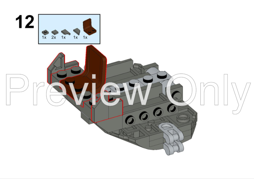 LEGO MOC Fallout Vertibird V2 by bricktingsmon | Rebrickable - Build ...