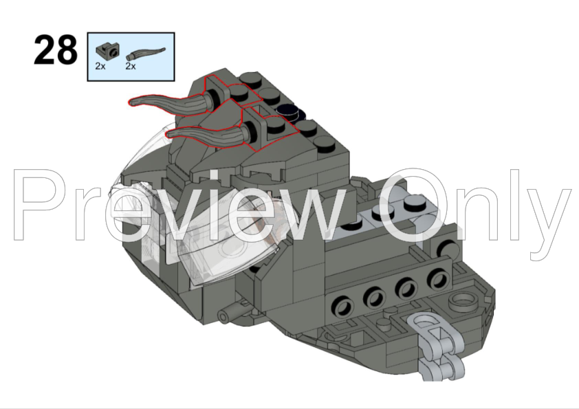 LEGO MOC Fallout Vertibird V2 by bricktingsmon | Rebrickable - Build ...