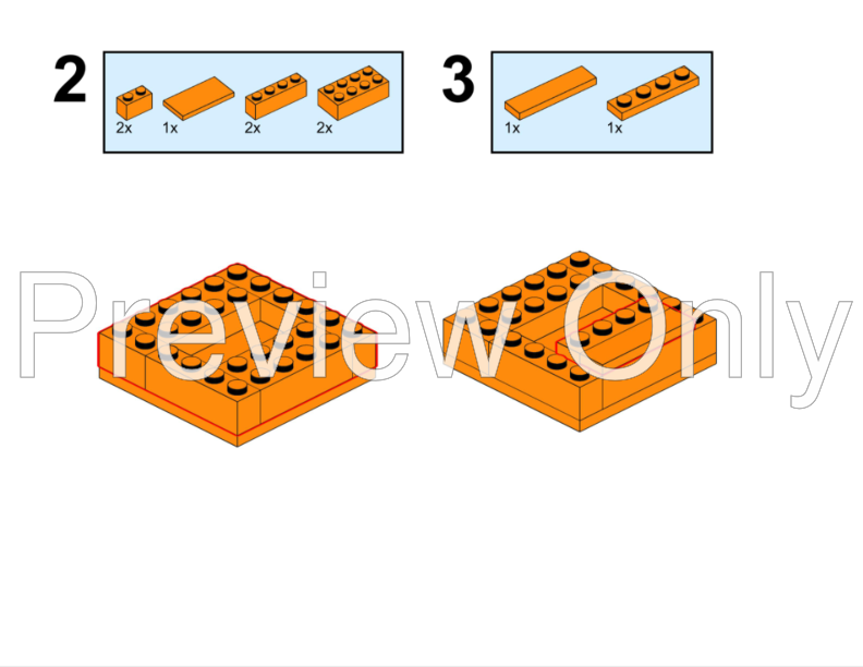 LEGO MOC-196197 GameCube (Spice Orange) by nostalgics | Rebrickable ...