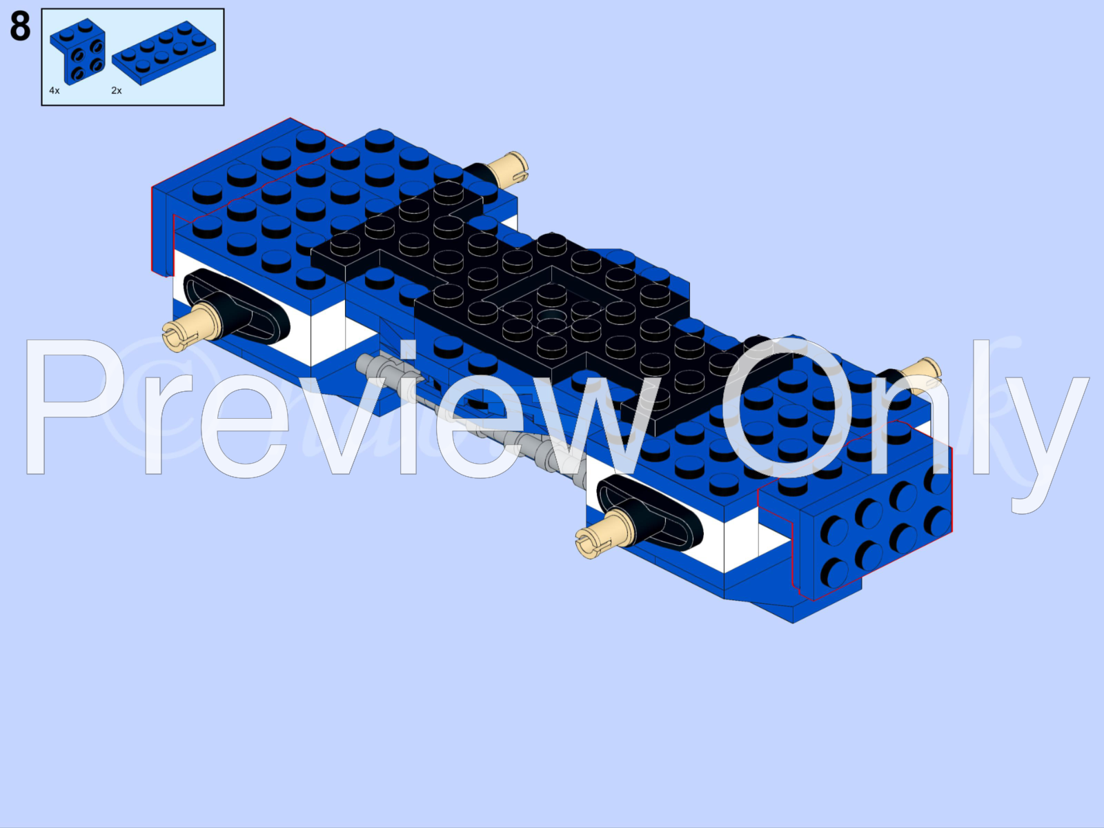 LEGO MOC Ice Planet - Monster Truck by habichtfreak | Rebrickable ...